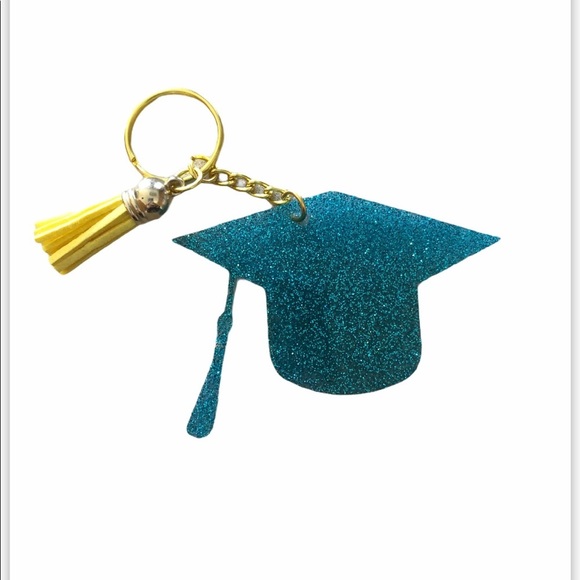 Hand Crafted | Accessories | Handmade Graduation Cap Keychain No Date ...
